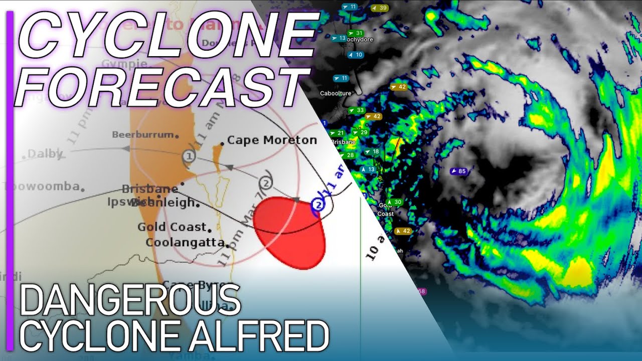 Destructive Cyclone Alfred Forecast to Slam Queensland and Brisbane ...