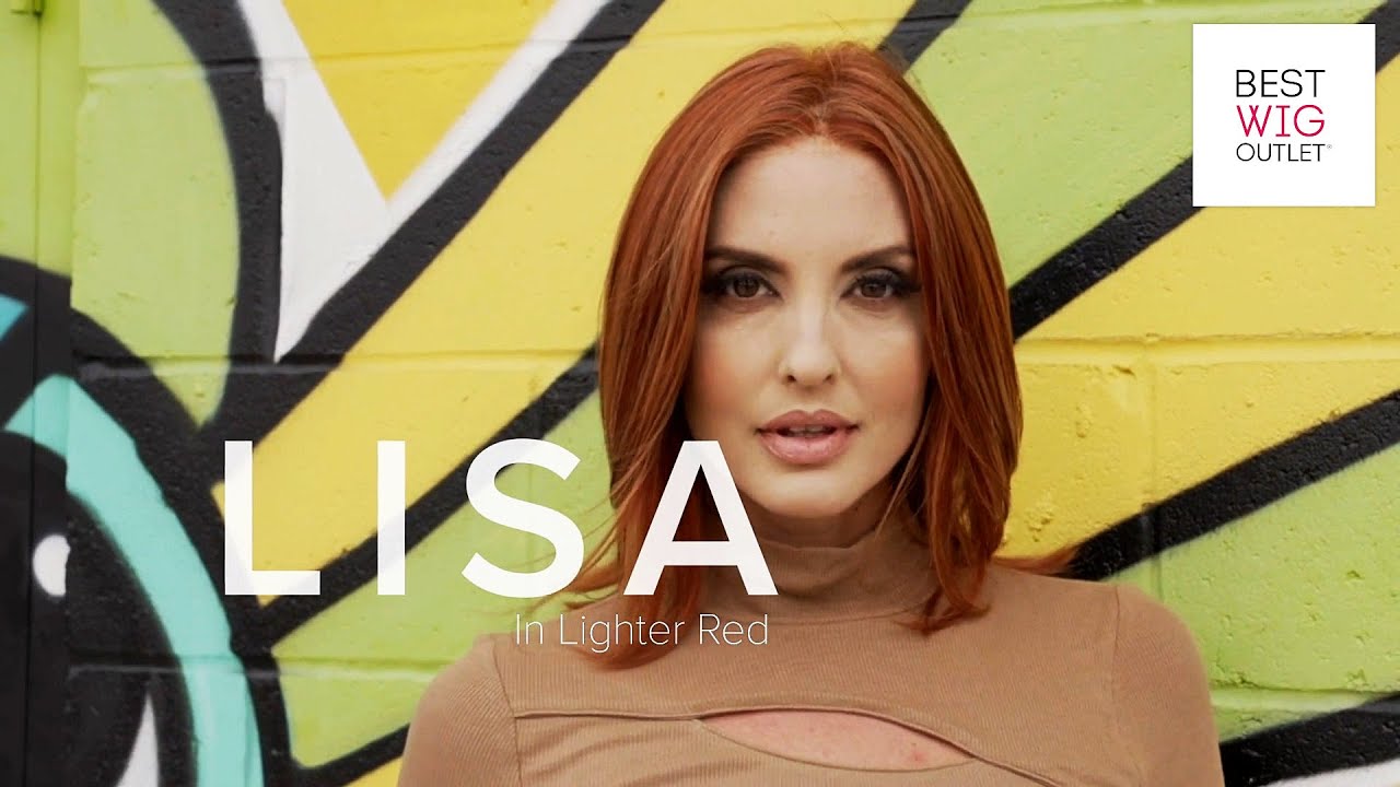 Lisa | Lace Front & Monofilament Top Human Hair Blend Wig by Envy - YouTube