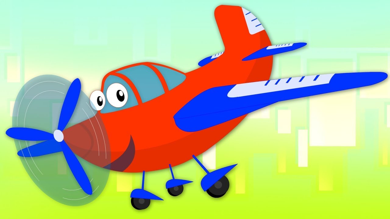 The Wheels On The Plane | Nursery Rhymes For Kids by Kids Tv - YouTube