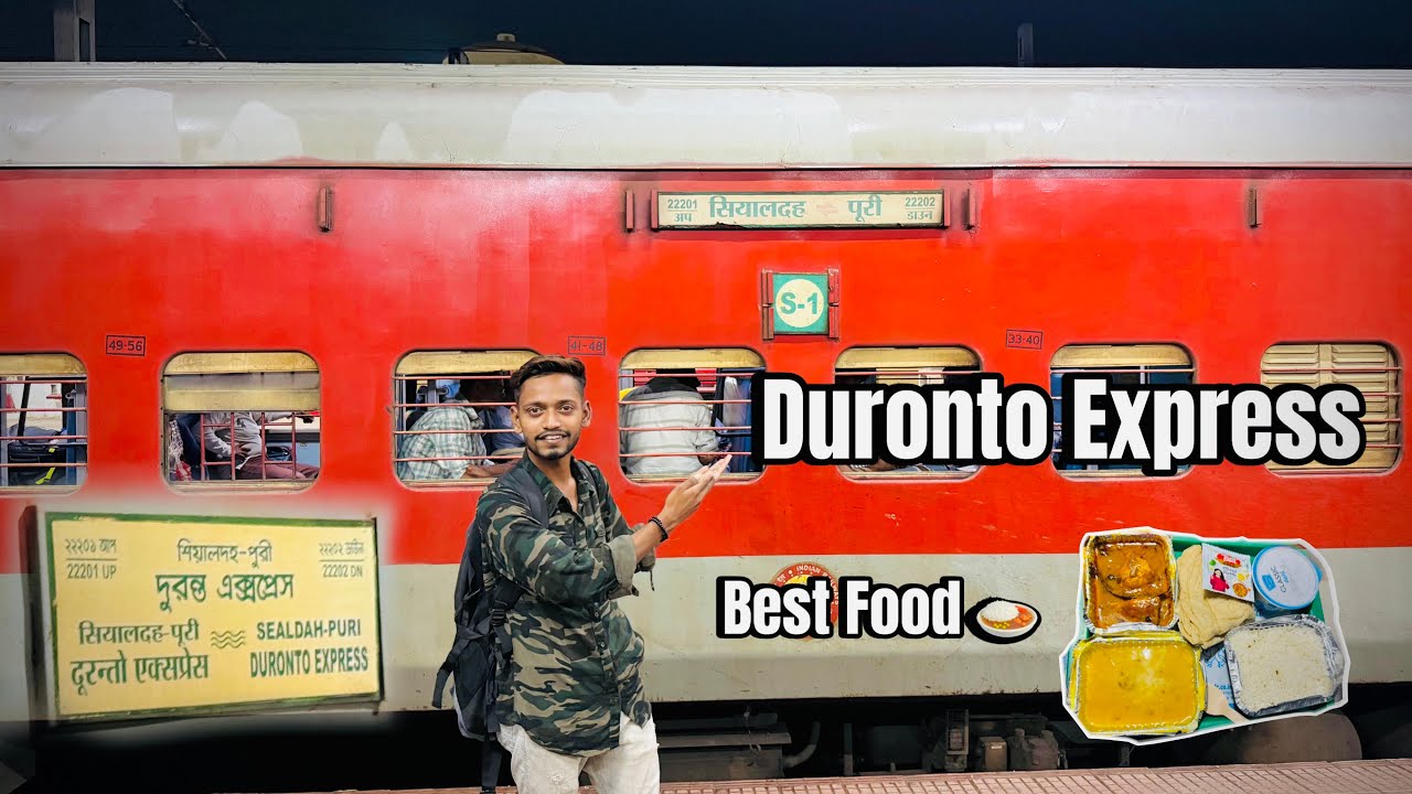 Overnight Journey on 22202 Puri - Sealdah Duronto Express | Full ...