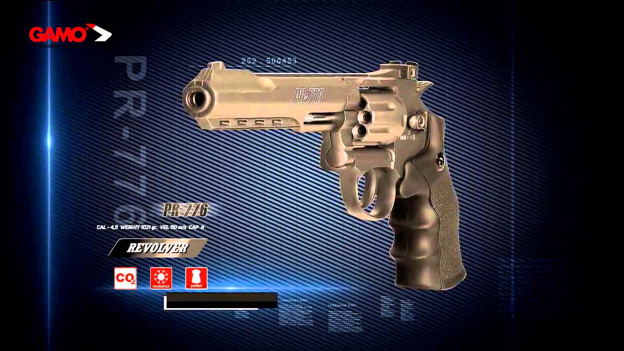 revolver gamo PR 776 - YouTube