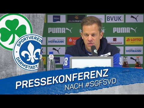 Darmstadt 98 | Pressekonferenz nach SGF-SVD - YouTube