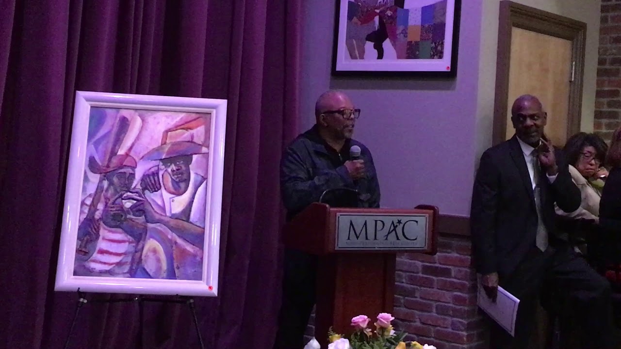 Artist Alonzo Adams remembers mentor Viki Craig - YouTube