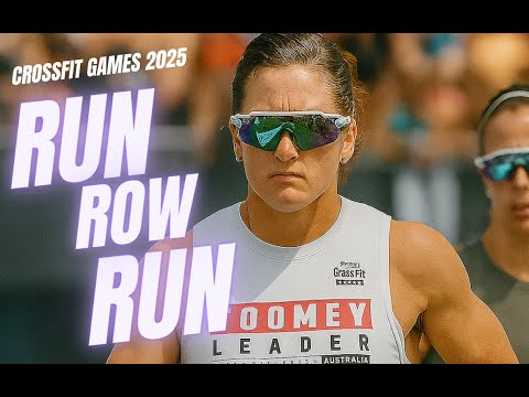 CrossFit Games 2025 Event 1 Run Row Run Mens Womens Teams - YouTube