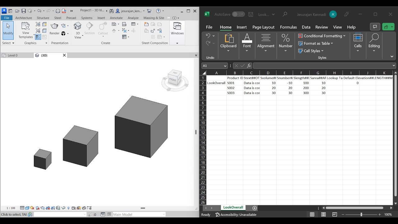 Add more detail with "Lookup Table" in Revit - YouTube