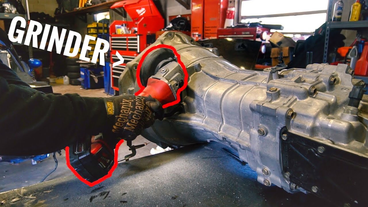 CUTTING OPEN MY NEW TRANSMISSION!? - YouTube