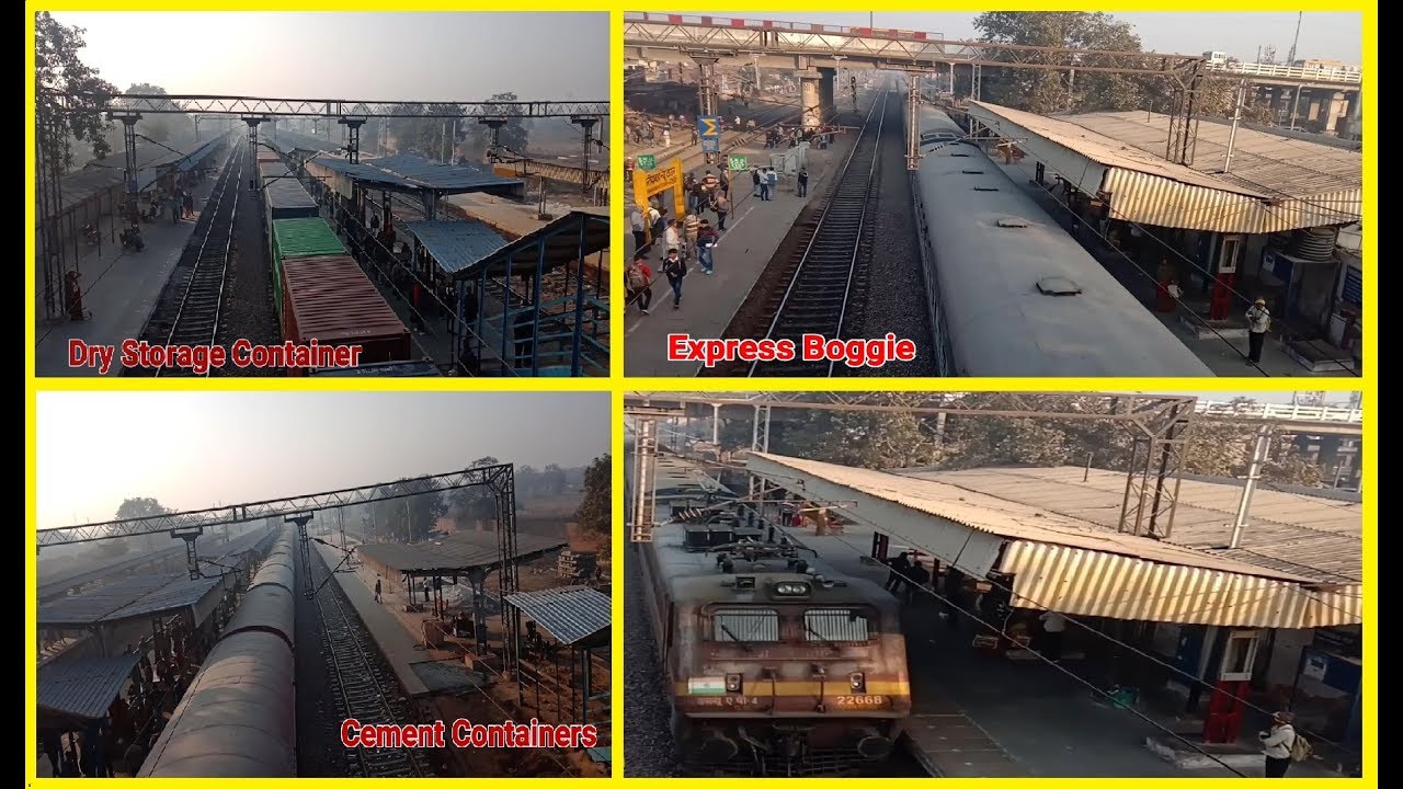 Indian Railway - Train Bogie/Container Top view - YouTube