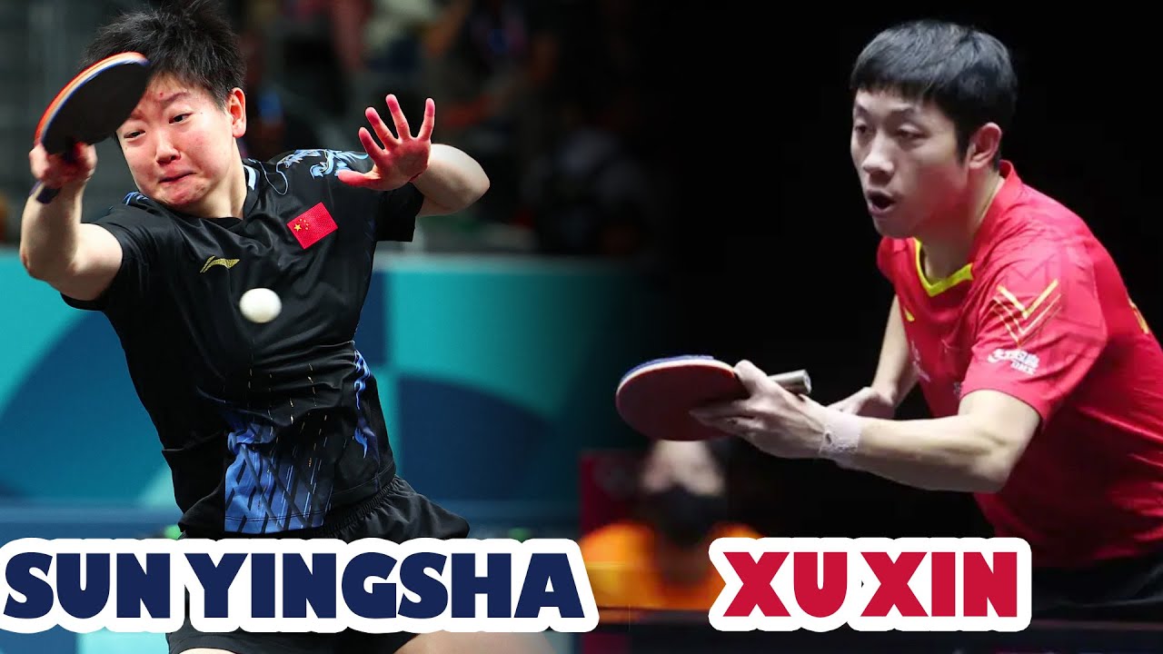 Dị Thức Luận Anh Hùng: Sun Yingsha vs Xu Xin - YouTube