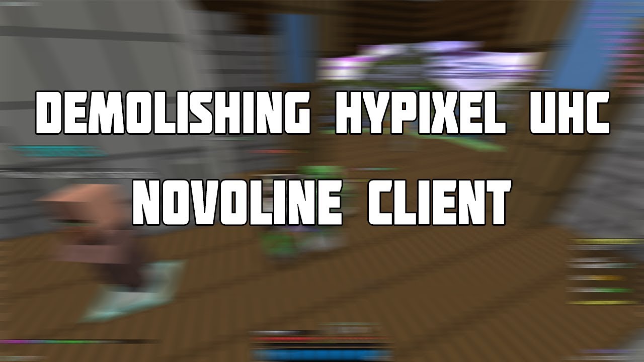 Demolishing Hypixel UHC ft. Novoline Client - YouTube