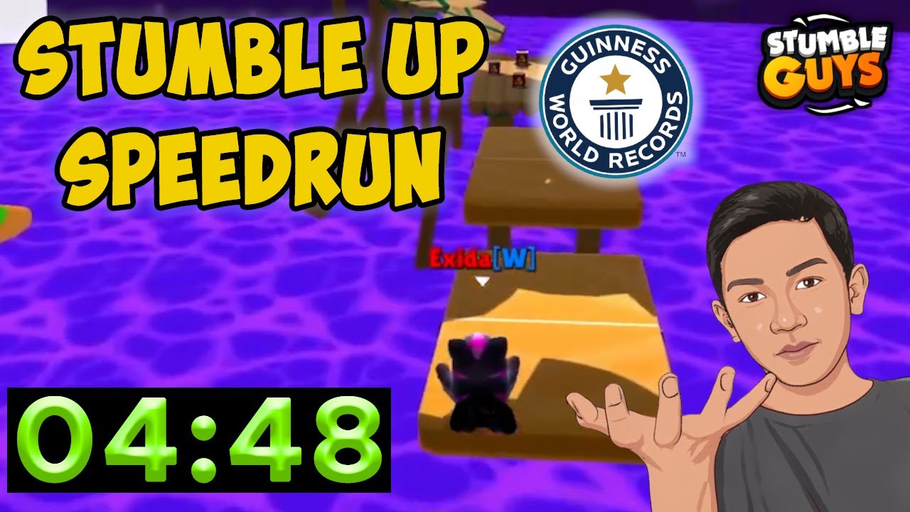 SPEEDRUN STUMBLE UP (04:48) - STUMBLE GUYS - YouTube