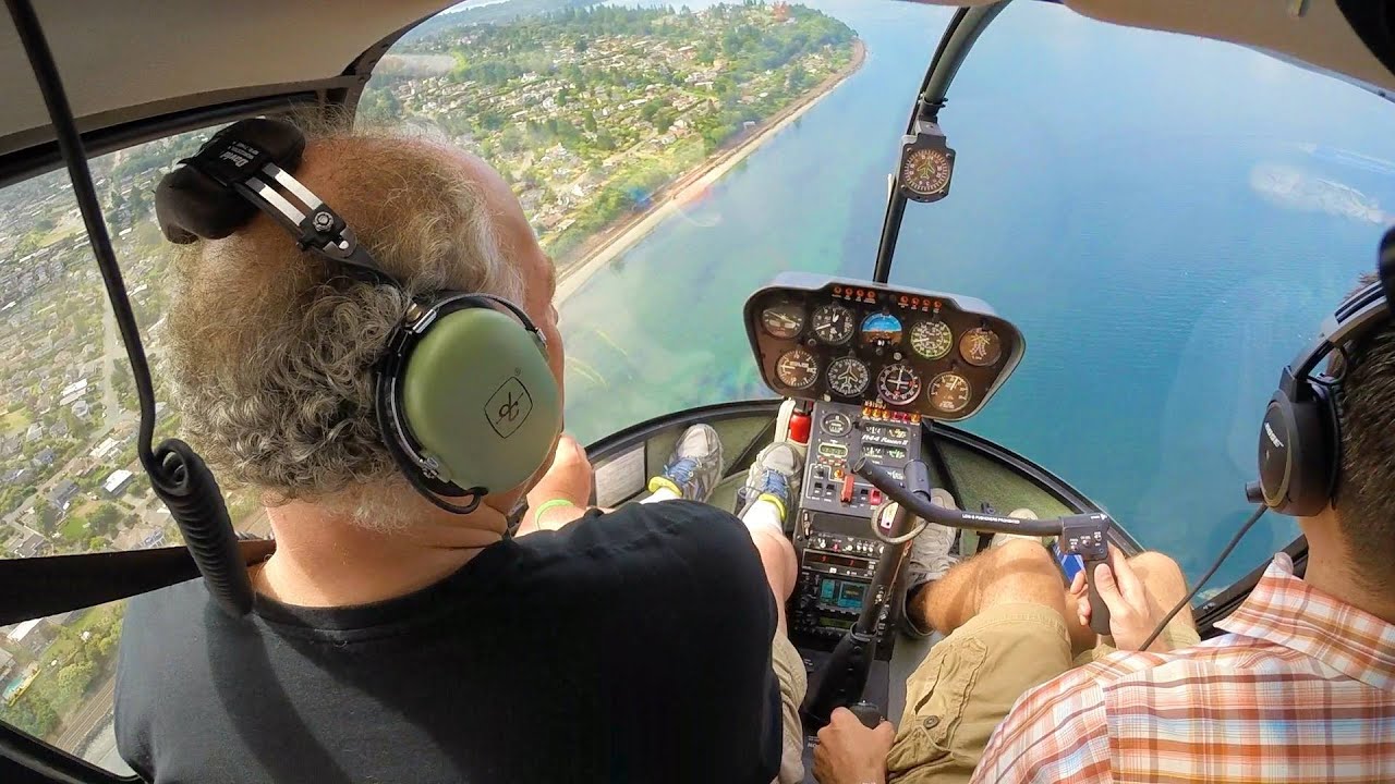 Helicopter Tour of Seattle - YouTube