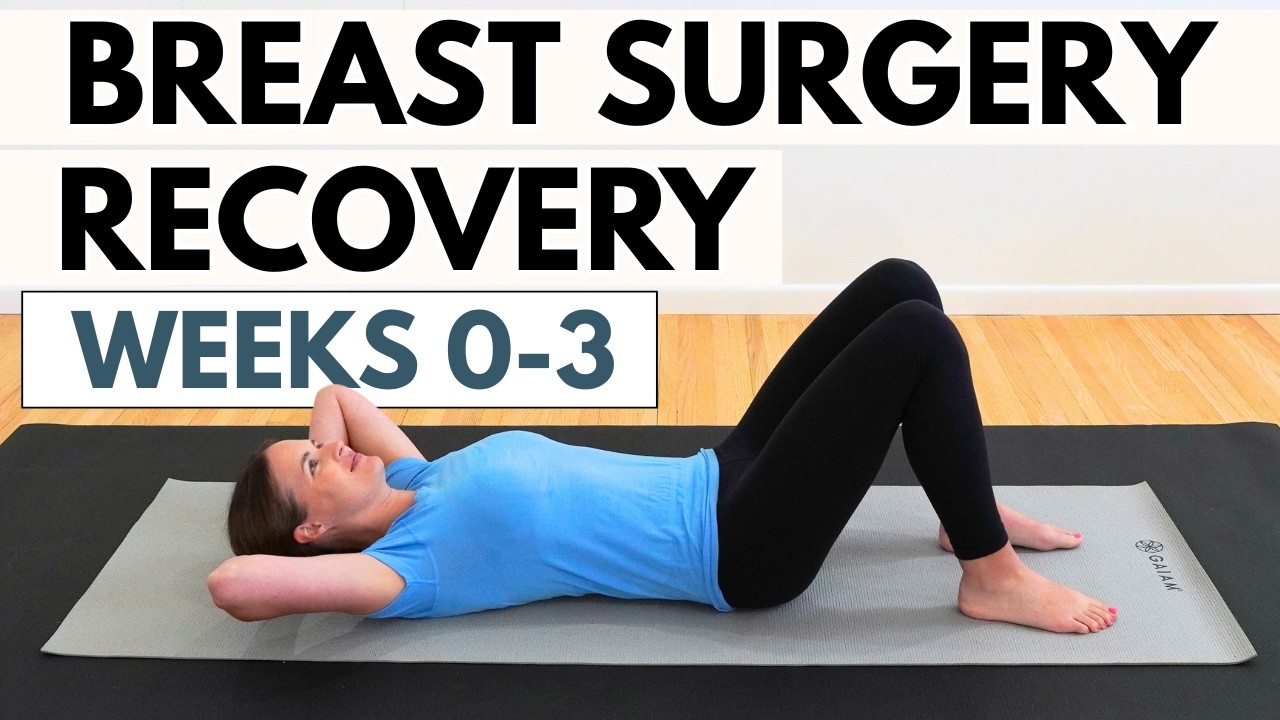 START with THESE Exercises After Breast Surgery | Weeks 0-3 - YouTube