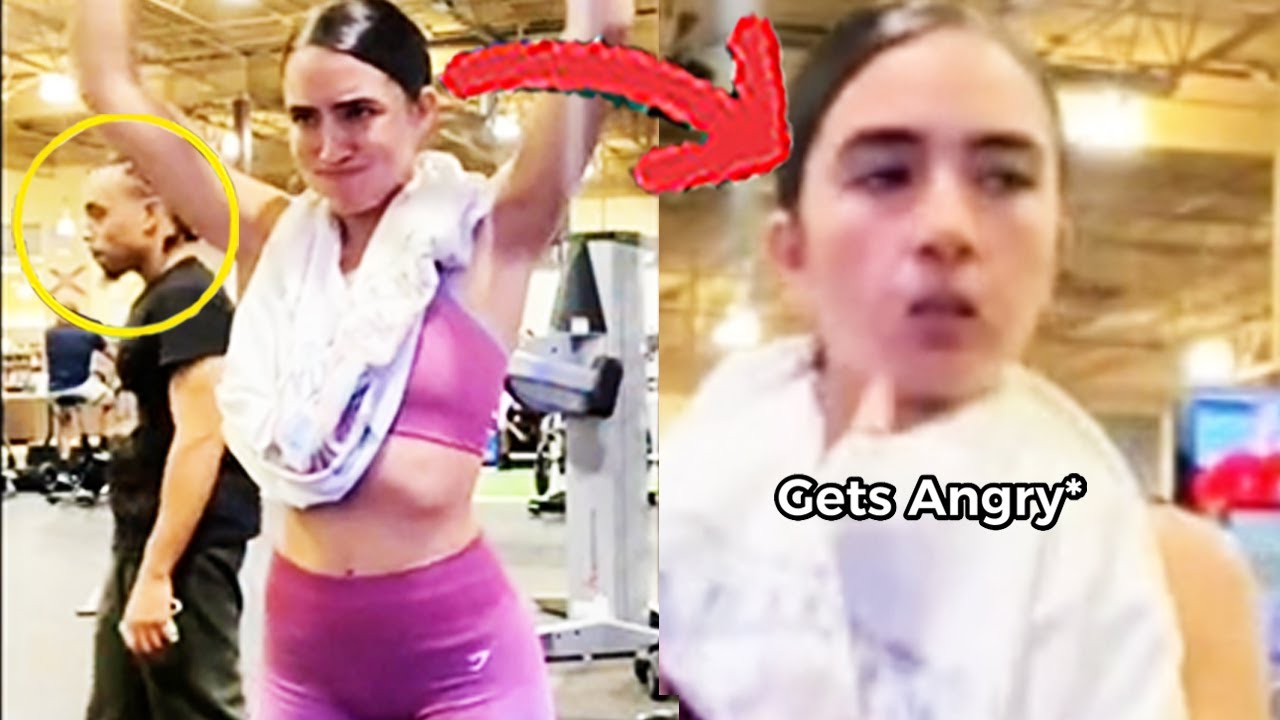 Gym Girl Gets Furious At Man And Gets Exposed Youtube 3761