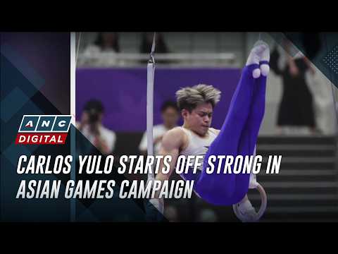 Carlos Yulo starts off strong in Asian Games campaign | ANC