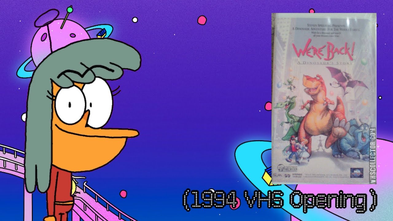 Opening To We’re Back: A Dinosaur’s Story 1994 VHS (130th Video) - YouTube