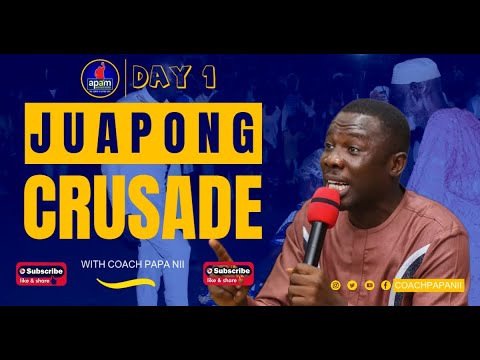 Juapong Crusade | Day 1 - YouTube