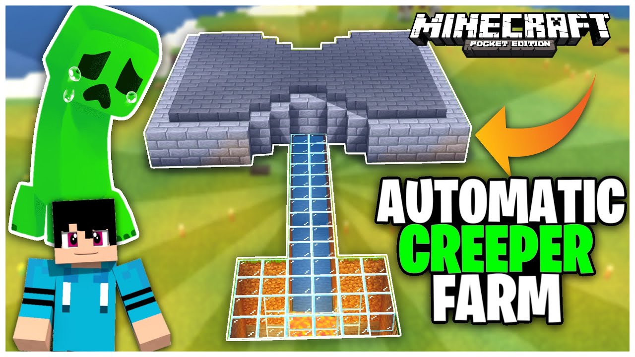 Recreating Techno Gamerz Creeper Fram In Minecraft Pe | Survival Series ...