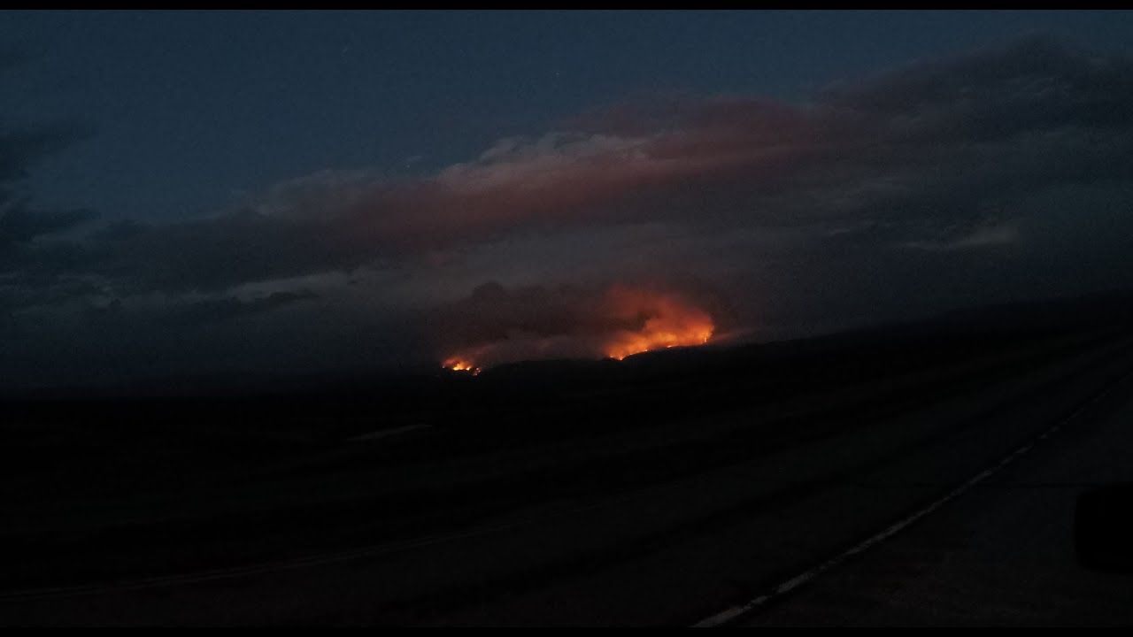 Mullen Fire in the Snowy Range, WY 19 Sept 2020 - YouTube