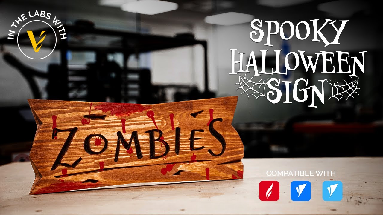 Making Spooky Halloween Signs Free Trial Project | In the Labs Vectric ...