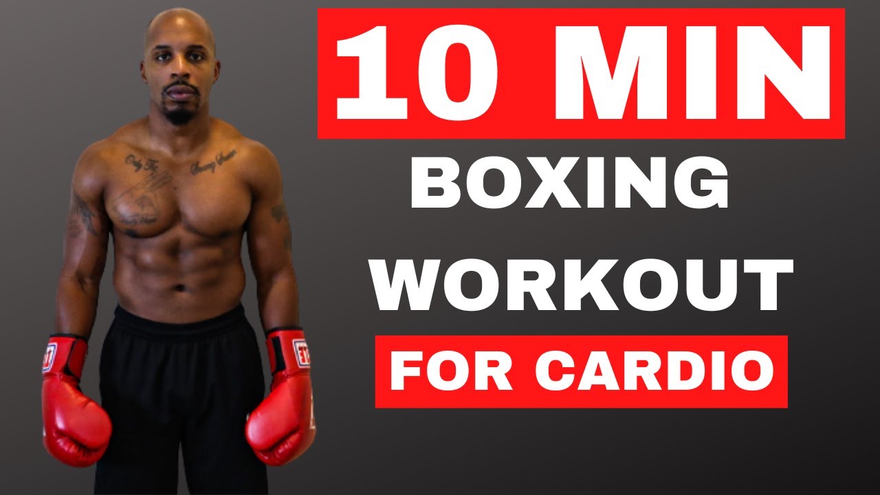 10 MINUTE BOXING CARDIO WORKOUT | Boxing for Beginners | Heavy Bag ...