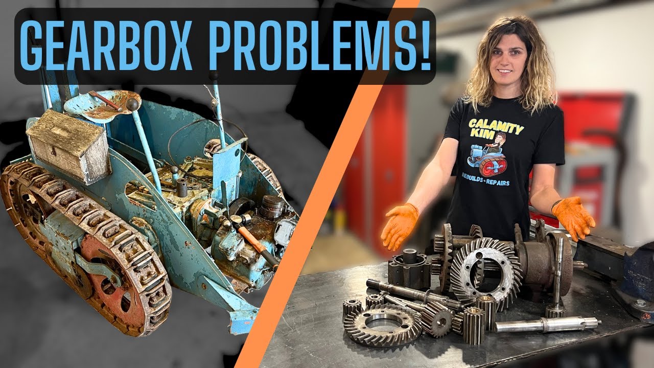 MAJOR ISSUES! - 1946 Ransomes Crawler P2 - YouTube