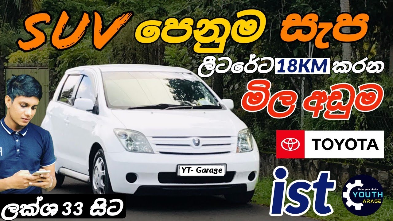 Toyota IST sinhala review, Toyota ist first generation XP 60 Review ...