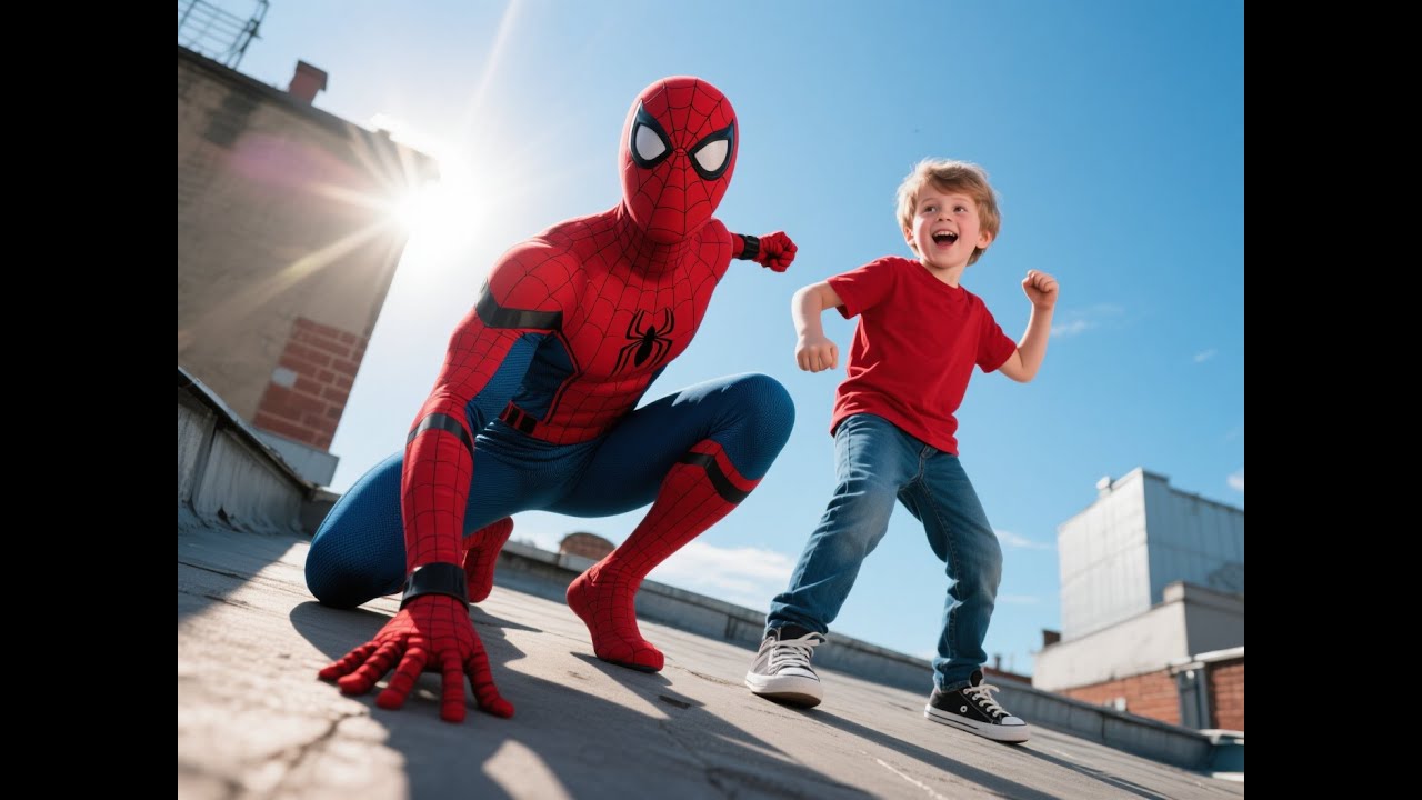 Timmy and Spider-Man Song for Kids 🎵 🕷️ | Superhero Friendship ...