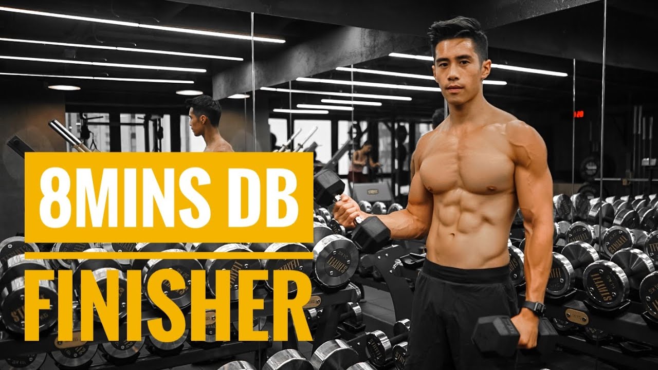8MINS FULL BODY DUMBBELL FINISHER! - YouTube