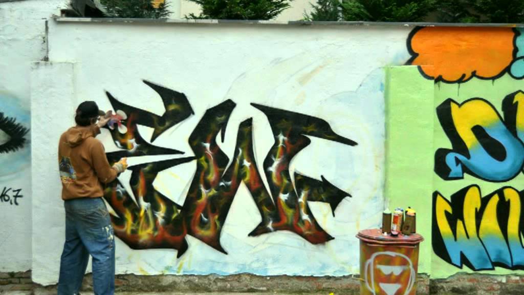 Eternal Writers Flammen Graffiti - YouTube