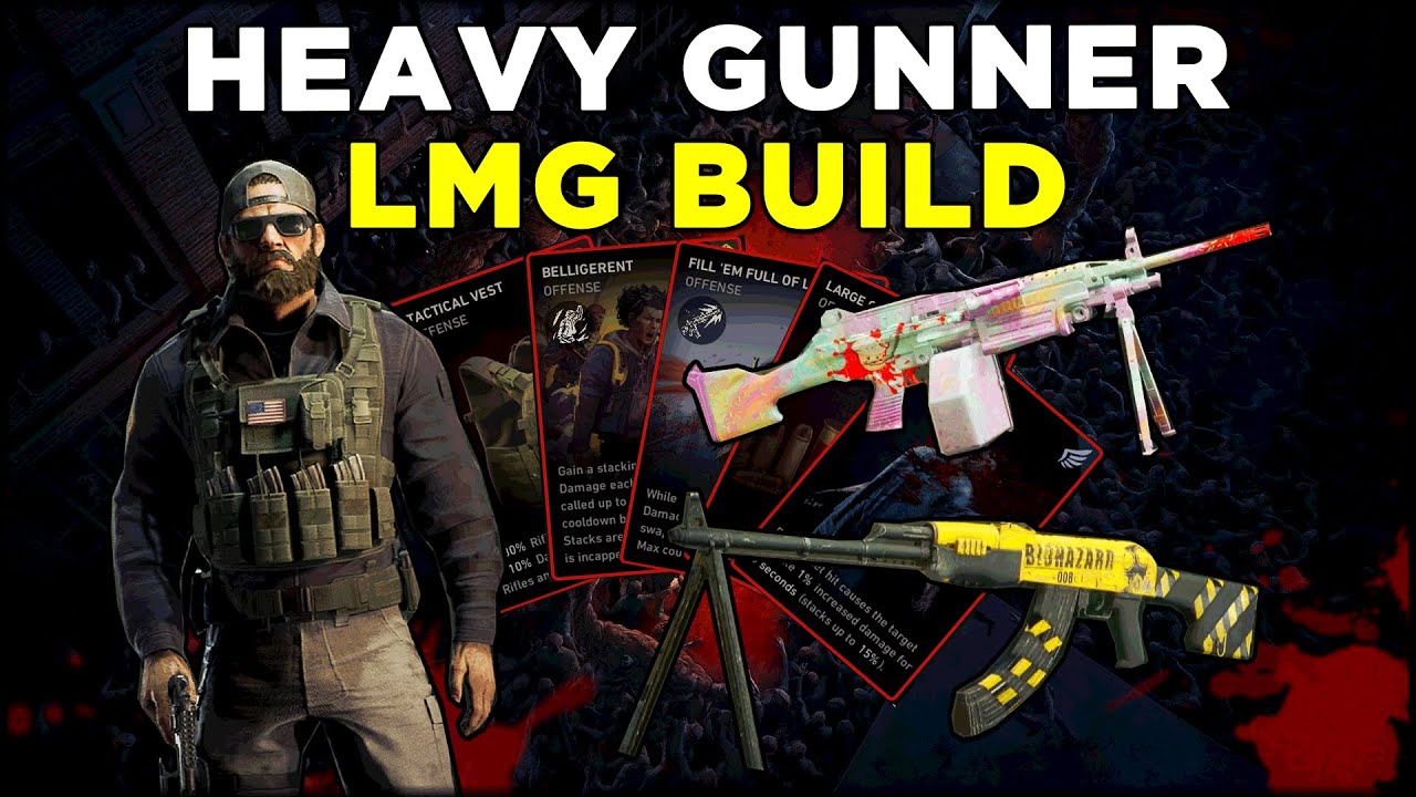 When 30 rounds isnt enough - Back 4 Blood LMG Build - Big FPS - YouTube