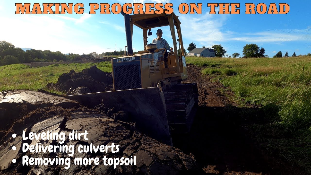 Making a road in a field - Part 5 - YouTube