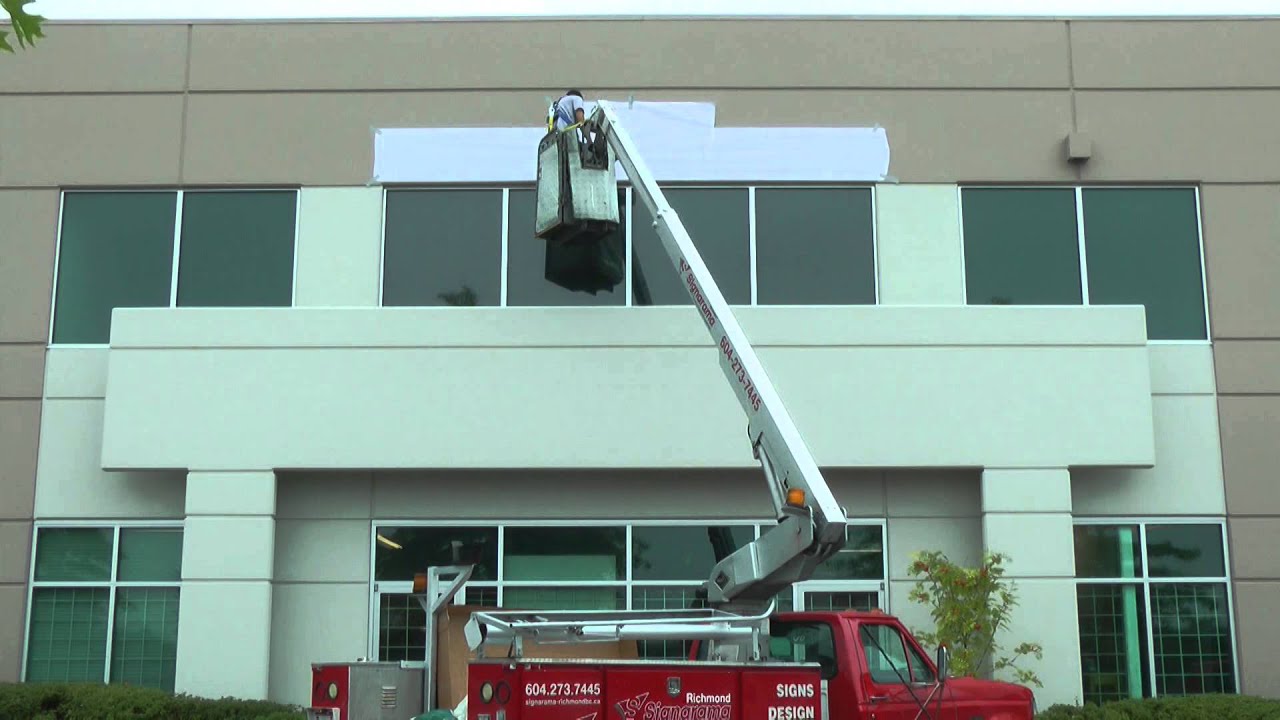 Installing the New DCD Sign - YouTube