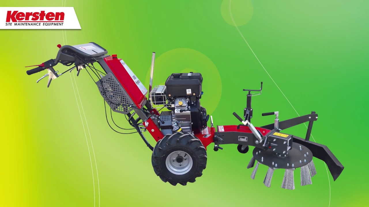 Kersten UK - UBS HYDRO (16HP) - Weedbrush WKB60M U70 - YouTube