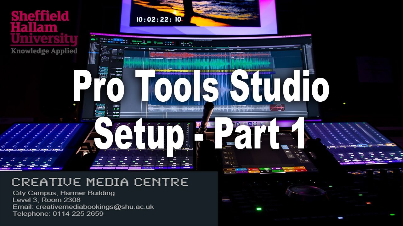 Pro tools Studio Setup Part 1 - YouTube