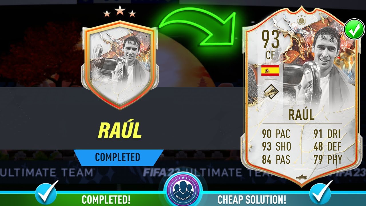 93 Trophy Titans Icon Raul SBC Completed - Cheap Solution & Tips - Fifa ...