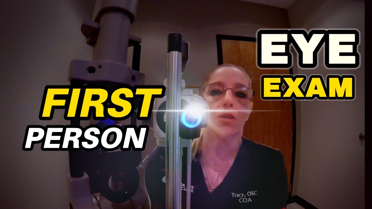 First Person Eye Exam [Unintentional ASMR] - YouTube