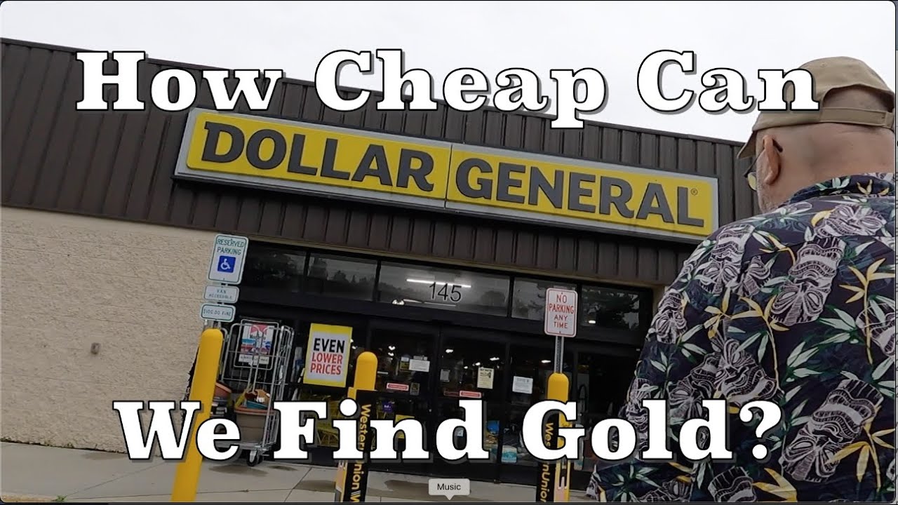 Day 5- The Dollar Store Prospector Challenge, Can We Find Enough Gold ...