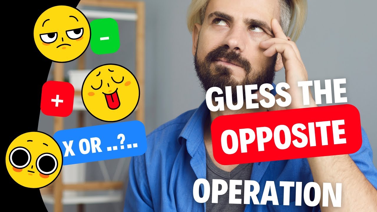 The Power of Opposite Operations in Algebra Revealed - YouTube