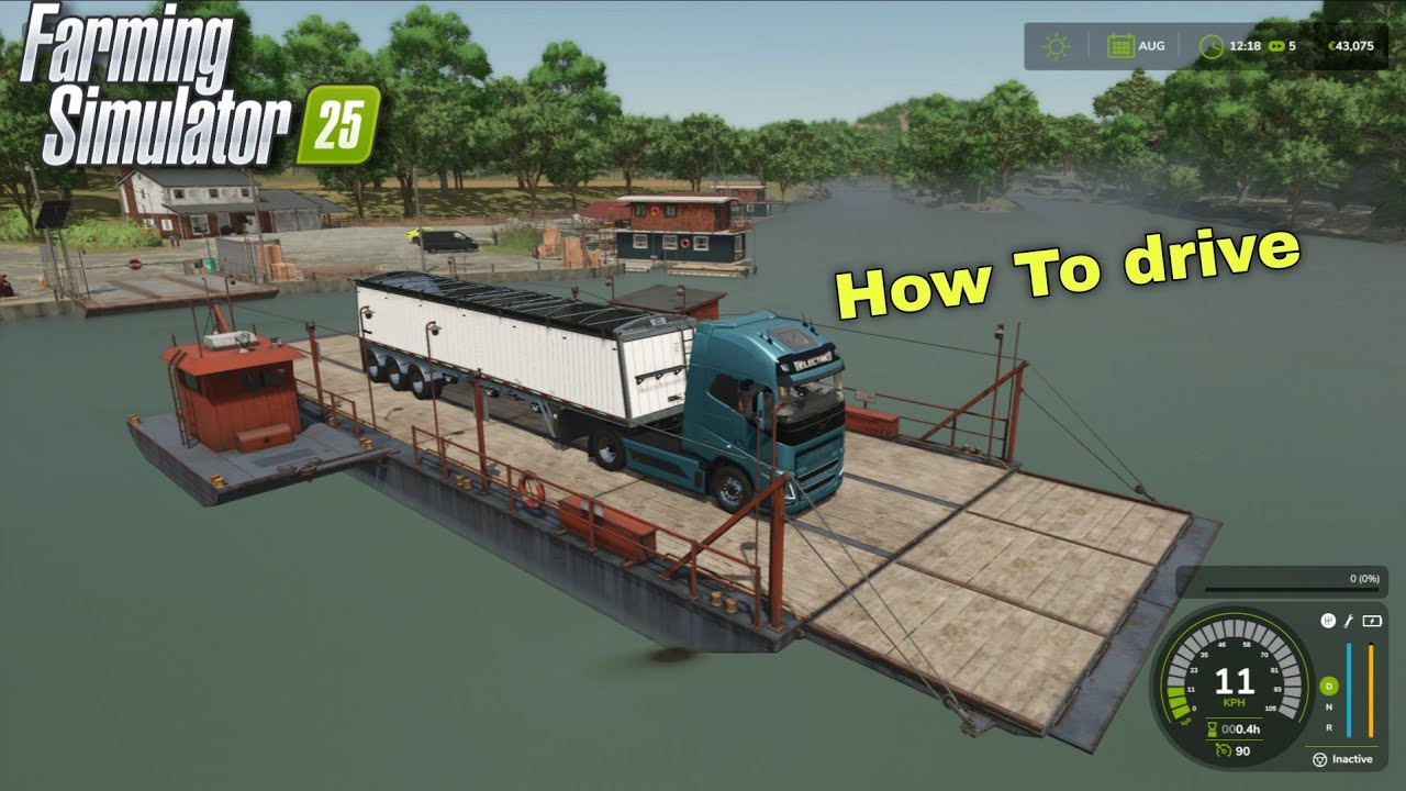 Fs25 mods - Ship Drive vehicle transport | farming Simulator 25 ...