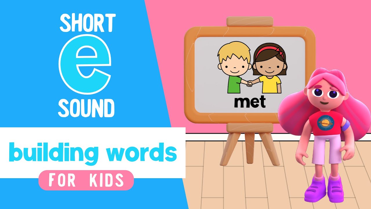 Building CVC Words with the Short E Vowel - Phonics Practice for Kids ...