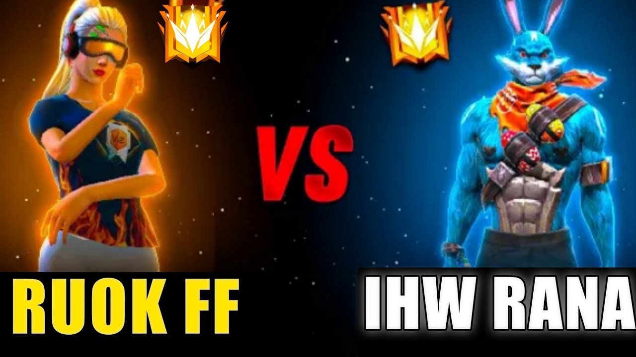 RUOK FF VS WHITE 444 1VS1 BEST CUSTOM HEADSHOT GAMEPLAY FF AUTO ...