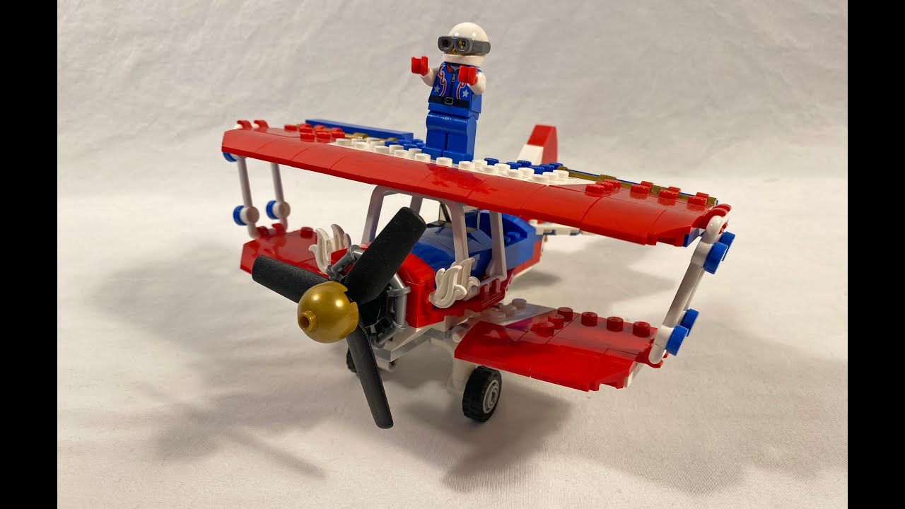Creator Daredevil Stunt Plane LEGO Set 31076 - YouTube