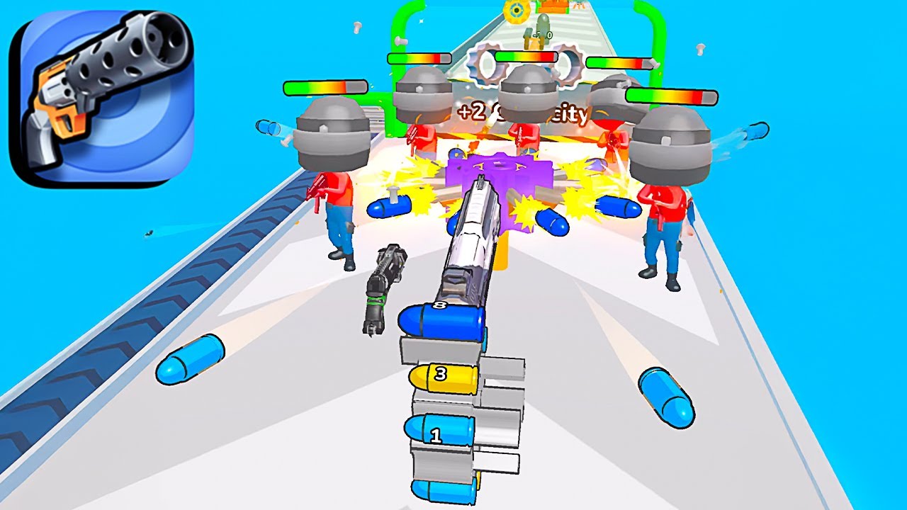 Wheel Gun 3D - All Levels Gameplay Android,ios (Part 12) - YouTube