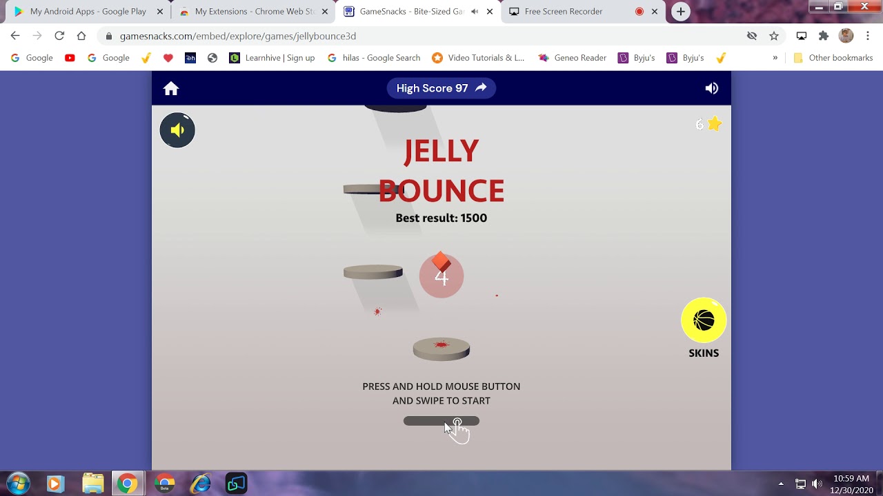 Jelly bounce - YouTube