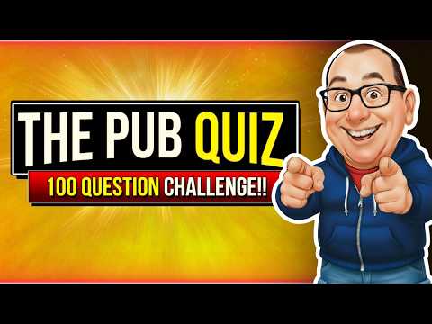 6 Round Pub Quiz | 100 General Knowledge & Trivia Questions