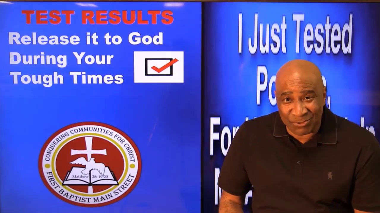 I Just Tested Positive For Having Faith In God - YouTube