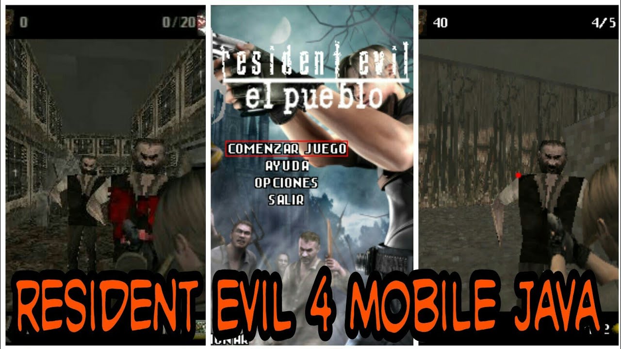 RESIDENT EVIL 4 mod pra celulares java, a origem do mod - YouTube