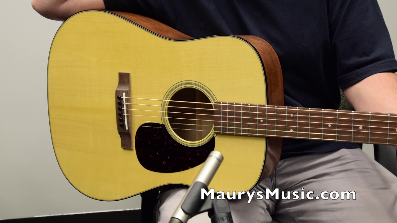 The Martin Model America 1 at MaurysMusic.com - YouTube