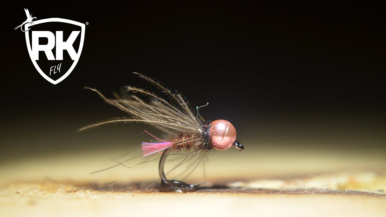 Dark Neon Euro Nymph #flytying #flyfishing #catchandrelease - YouTube