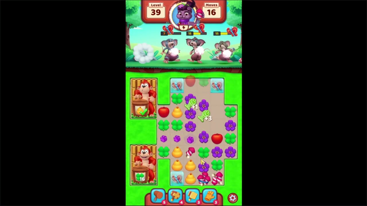 Cat Heroes level 39 gameplay no boosters - YouTube